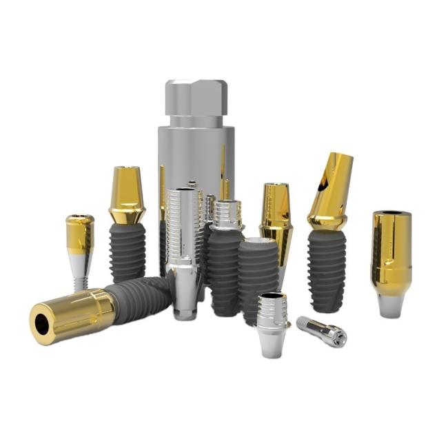 Best Quality Chines Dental Implant Abutment Screw Hexagon External Hot Selling Professional Dental Implant Lab Analog for Dental Clinical