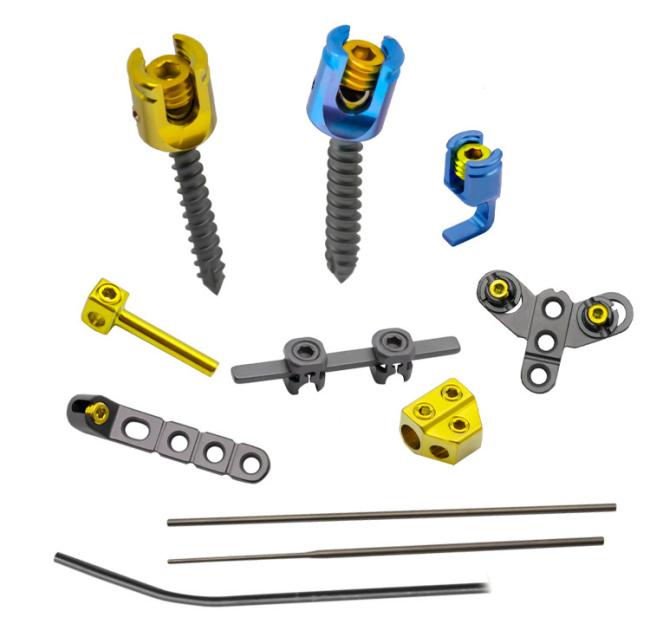 Quality Assured Orthopedic Surgery Implants Domino Bolt for Posterior Cervical Fixation System