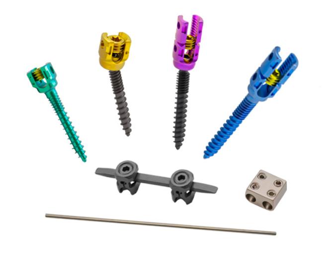 Titanium Pedicle Screws Orthopedic Surgical Instruments Spinal Implant for Spine Surgery