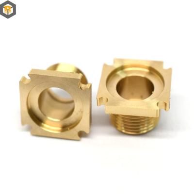 China Messinglegierung Präzisions-CNC-Bearbeitung Heißschmiede-Maschine Teil nach 2D/3D / Zeichnung angepasst zu verkaufen