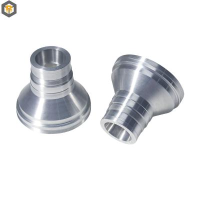 Cina Produzione in serie Parti di albero di tornitura a anodizzazione nera per la lavorazione CNC a 4 assi in lega in vendita