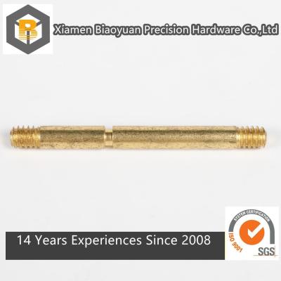 China Customized 2D/3D/Drawing Brass/Copper CNC Precision Machining Thread Knot Metal Processing for sale