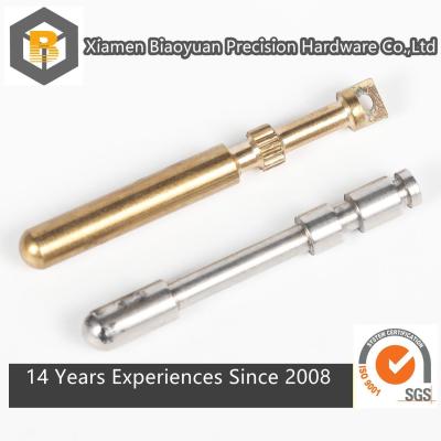 China Customized 2D/3D/Drawing Brass/Copper CNC Precision Machining Thread Knot Metal Processing for sale