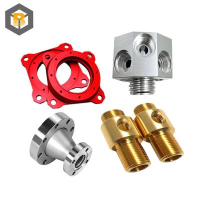 China Customized High Precision Aluminium Material CNC Machine Part with Color Anodized for sale