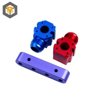 China Customized High Precision Aluminium Material CNC Machine Part with Color Anodized for sale