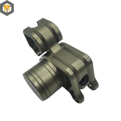 China Custom by 2D/3D/drawing Alloy Precision CNC Machining Tattoo Machine Frame Spare Part for sale