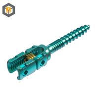 China 5.5mm Double Threaded Spinal Pedicle Screw Fixation System Customized by 2D/3D/drawing for sale