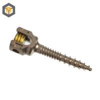 China 5.5mm Double Threaded Spinal Pedicle Screw Fixation System Customized by 2D/3D/drawing for sale