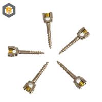 China 5.5mm Double Threaded Spinal Pedicle Screw Fixation System Customized by 2D/3D/drawing for sale