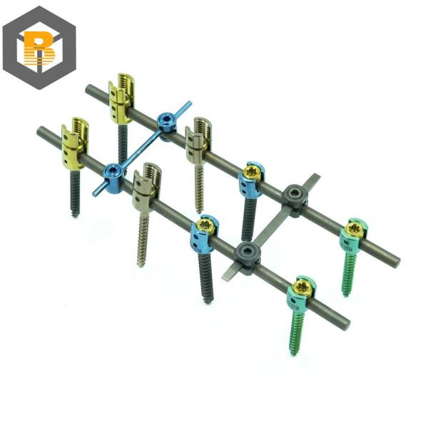 Quality Spinal Fixation Operation Orthopedic Implants Spinal Cross Link Medical Screw for sale