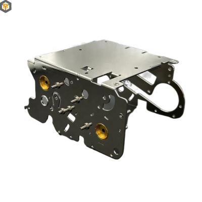 China Partes de corte a laser de plástico sob medida Fabricação de chapas de estampagem de metal em parte de máquina à venda