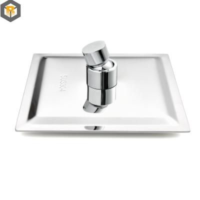 China Custom by 3D Stainless Steel Large Nozzle Bathroom Rain Shower Head for High Pressure for sale