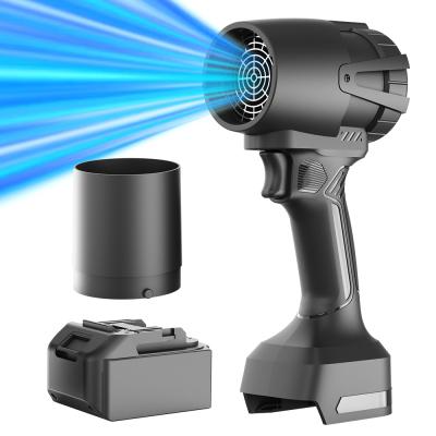 China Industrial Portable Jet Fan Turbo with Storage Bag 20000mAh Big Power Blower Violent Turbo Fan  for Warehouse/Farm/Snow for sale
