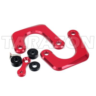 China Universal Colorful CNC Billet Aluminum Alloy Racing Hooks For Motorcycle for sale