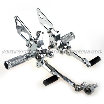 China Durable Adjustable Ducati 1098 Rear Sets Aggressive Rider Position for sale