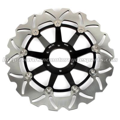 China High Performance Motorcycle Floating Brake Rotor Riveted With Aluminum Alloy Carrier for sale