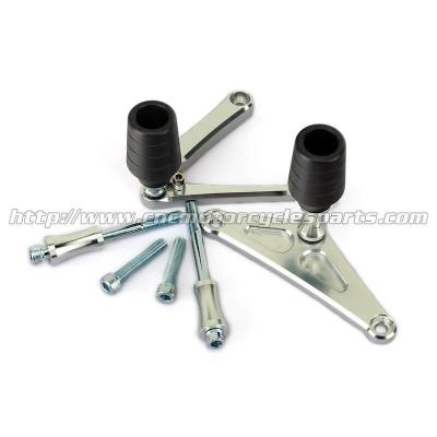 China Hard Plastic Motorcycle Frame Sliders Crash Knobs For TRIUMPH DAYTONA 675 R 13- for sale