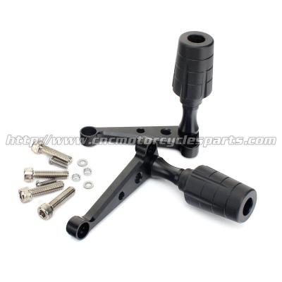 China Aluminum & POM Motorcycle Frame Sliders For Yamaha VMAX1700 VMAX 1700 2009- for sale