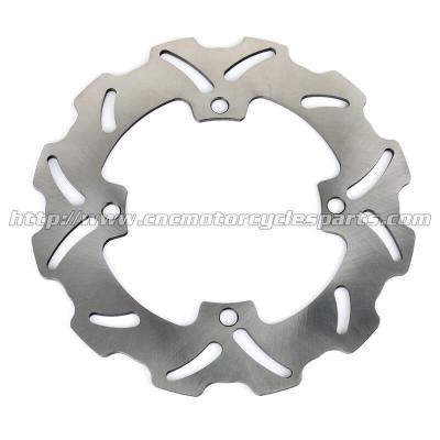 China Solid Rear Steel Motorcycle Brake Disc Rotor With Heat Treatment Processing for sale