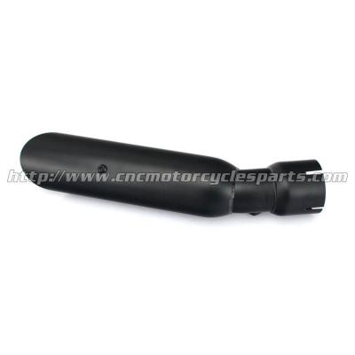 China Custom Motorcycle Exhaust Mufflers With Mirror Polishing / Baking Finishing for sale