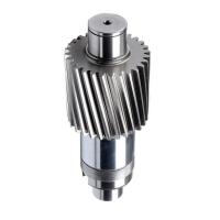 China Customizable Rough Machined Helical Pinion Gear 20 Degree Pressure Angle AGMA 10-12 for sale
