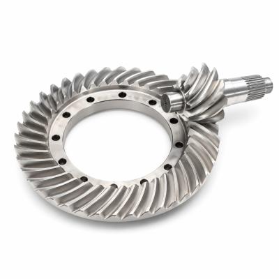 China Robust Spiral Bevel Gear Assembly with High Torque Load Handling and Reduced Noise for Industrial Applications for sale