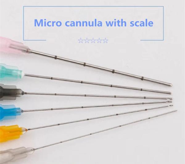 Blunt Tip Micro 18G 21G 23G 25G 27G Cannula Piercing Needles