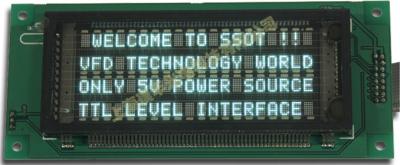 중국 20S401DA1 VFD 전시 단위, 도표 VFD 전시 5Vdc 힘 넓은 시야각 판매용