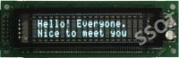 China 20T202DA1E Vacuum Fluorescent Display Module 20 Characters 2 Lines 5Vdc for sale
