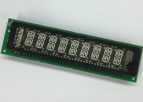 Quality 9 Digits Alphanumeric Fluorescent Display Module 9MS09SS1 2 Wire Serial Interface VFD for sale