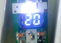 China Energy Saving LED Segment Display 3VDC Single Power Supply 4.05mm Thickness 20000 Hours Life for sale