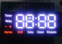 China LED Clock Display Module for Microwave Oven 20000-100000 Hours Life 5 Brightness Levels for sale