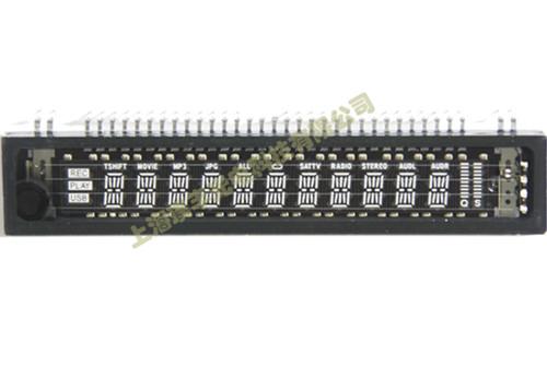 Quality VFD Alphanumeric Fluorescent Display HNS-13SM58T Set Top Box STB Display Panel Green 700CD for sale