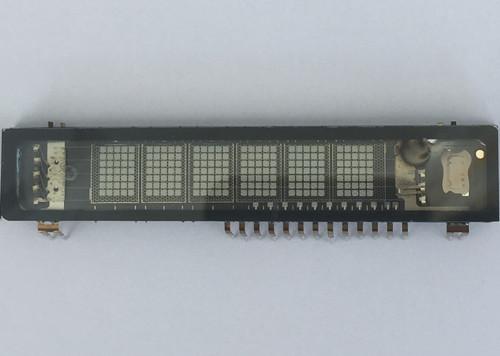 Quality HCR-06S103T Dot Matrix Panel Vacuum Fluorescent Display 6*1 Digits 700 CD Luminance for sale