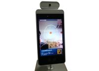 China Infrared Temperature 12V DC Face Recognition Terminal for sale