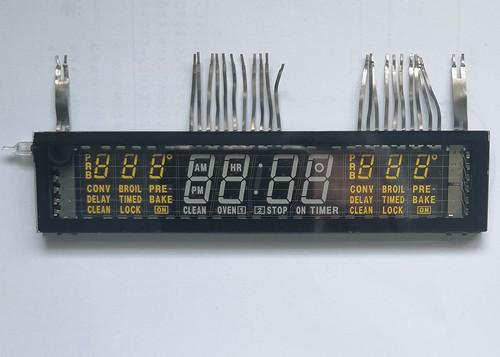 Quality HNM-10MM42 Oven Controller Display 129x29mm Compatible 10-LT-35G Vacuum Fluorescent VFD Panel 700CD for sale