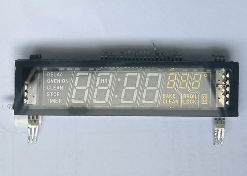Quality HNM-08SC07 Oven Control Board Display 100x25mm Compatible 8-LT-34G VFD Vacuum Fluorescent Panel 700CD for sale