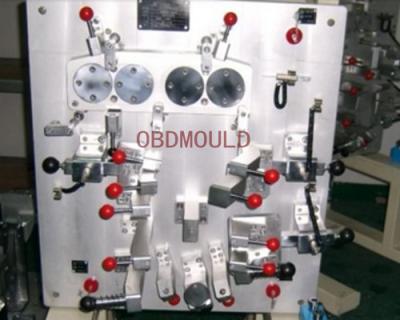 China Metal Sheet Stamping Die Pneumatic Clamps Fixtures With Polishing Surface Treatment for sale