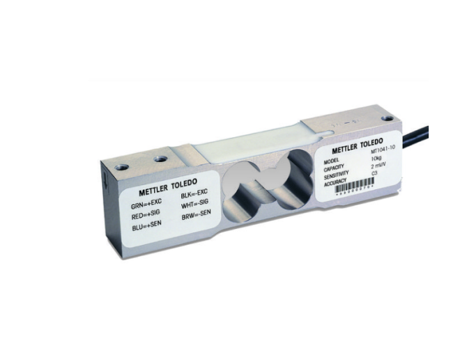 MT1041 Load Cell product image showing the aluminum construction and cable connection