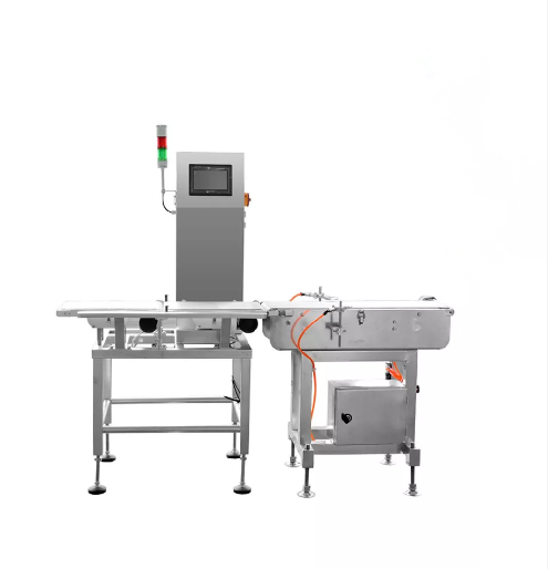 Advanced weighing inspection system in manufacturing environment