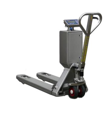 China Industrial Stainless Steel Pallet Jack Scale PJA439 - Durable & Hygienic Weighing System for sale