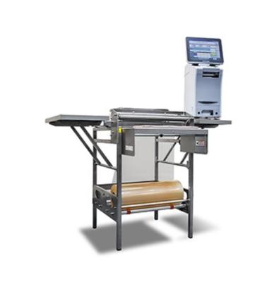 China Step-Saver Hand Wrapping Station Manual Packaging Table for Commercial Food Wrapping Operations for sale