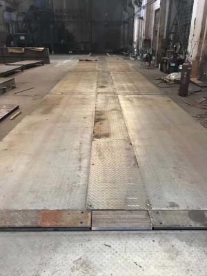 China Truck Weight Machine Multi Deck Weighbridge / Weighing Caravan On Weighbridge for sale