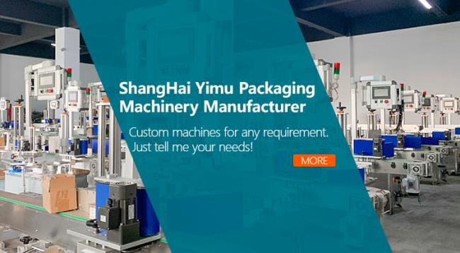 YIMU Auto Label Applicator Machine front view