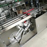 China 10mm-147mm 800W Flat Fully Automatic Box Labeling Machine Applicator Machine YM210X for sale