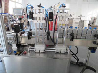 China Linear Ropp Cap Sealing Machine Bottle Filling Capping And Labeling Machine for sale