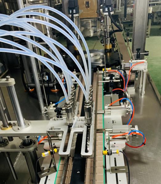 Plastic 100-1000ml Electric Liquid Filling Machine Automatic