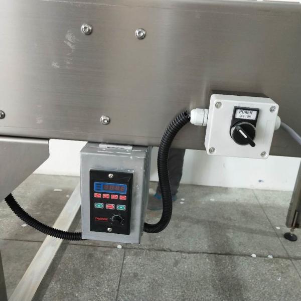 SS304 Mechanical Labeling Machine Accessories Platform Accumulation Table Conveyor