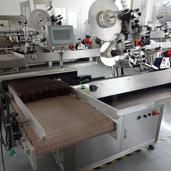 10ml Vials Plastic Tube Ball Pen Automatic Labeling Machine Eyebrow Pencil Horizontal Labeling Machine