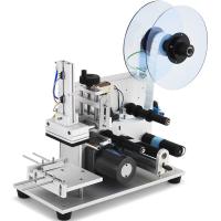 China YM120 Semi-Automaticl Labeling Machine For Cardboard Boxes / Square Bottles / Tin Cans for sale